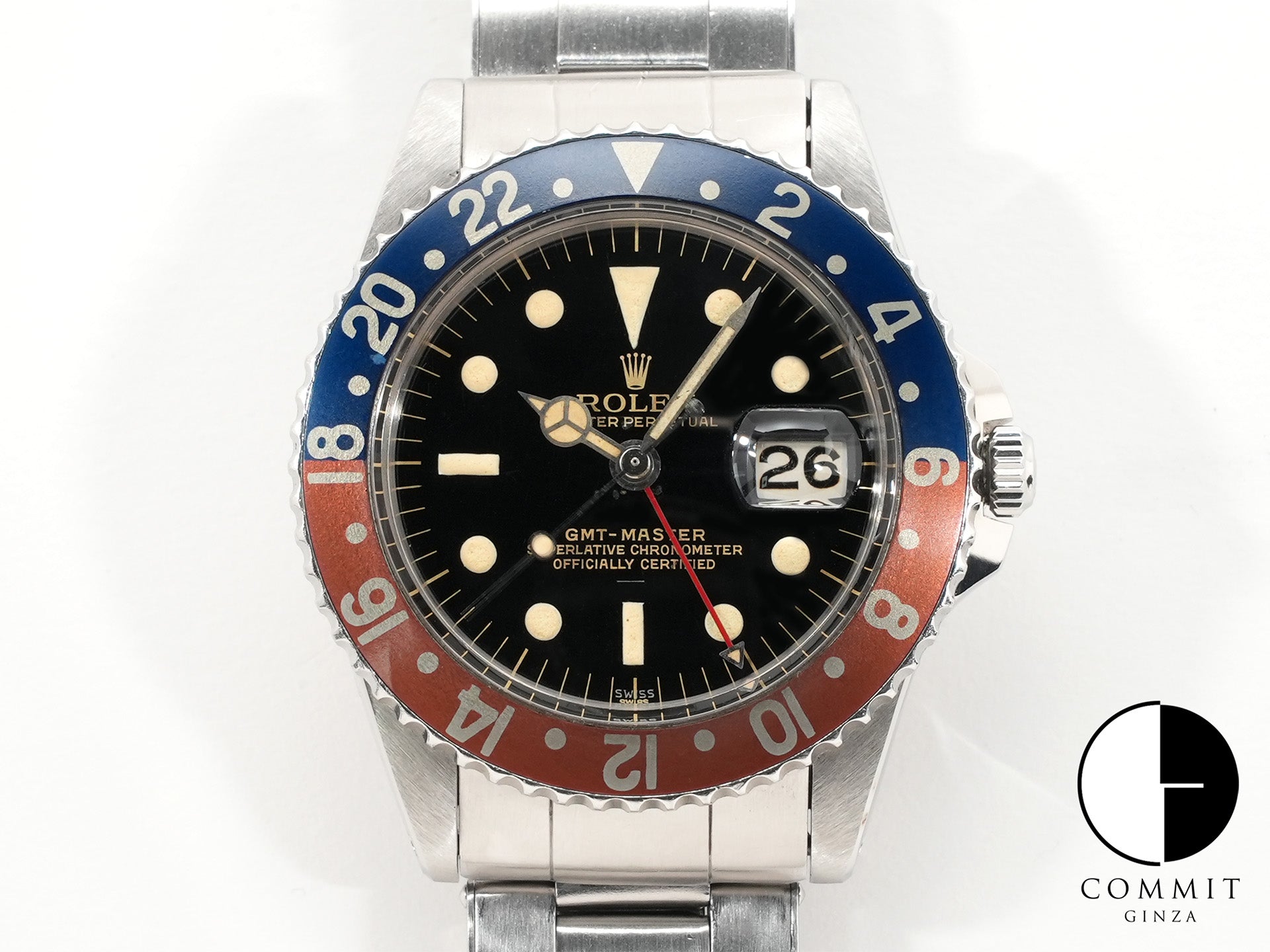 GMTマスター Ref.1675M (ID:36s4t5ou) | ロレックス | 高級腕時計の販売・買取ならコミット銀座