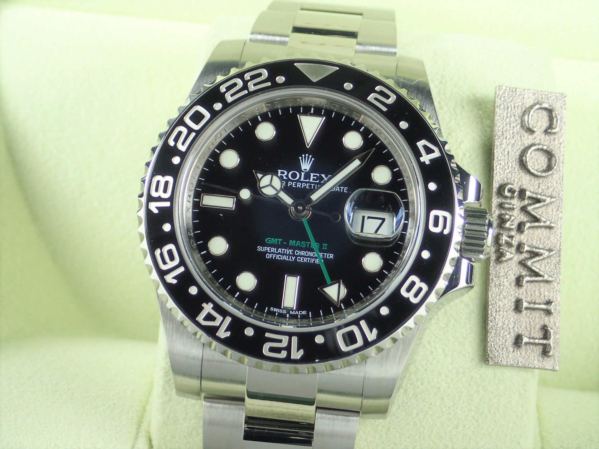 ロレックス GMTマスターII 116710LN ブラック 中古 gmt-master-69 ｜高級腕時計の販売・買取ならコミット銀座