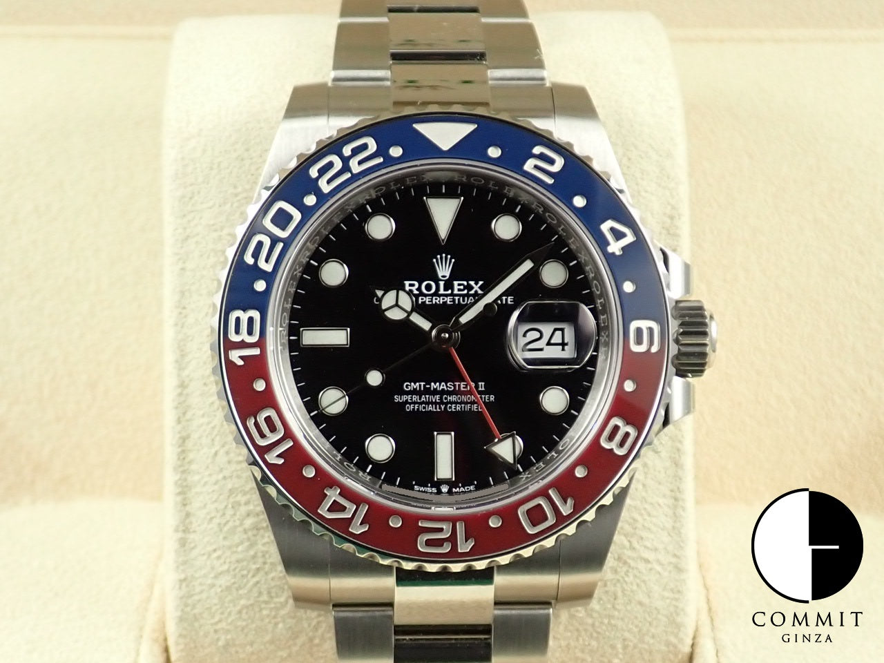 Rolex GMT Master Red and Blue Bezel