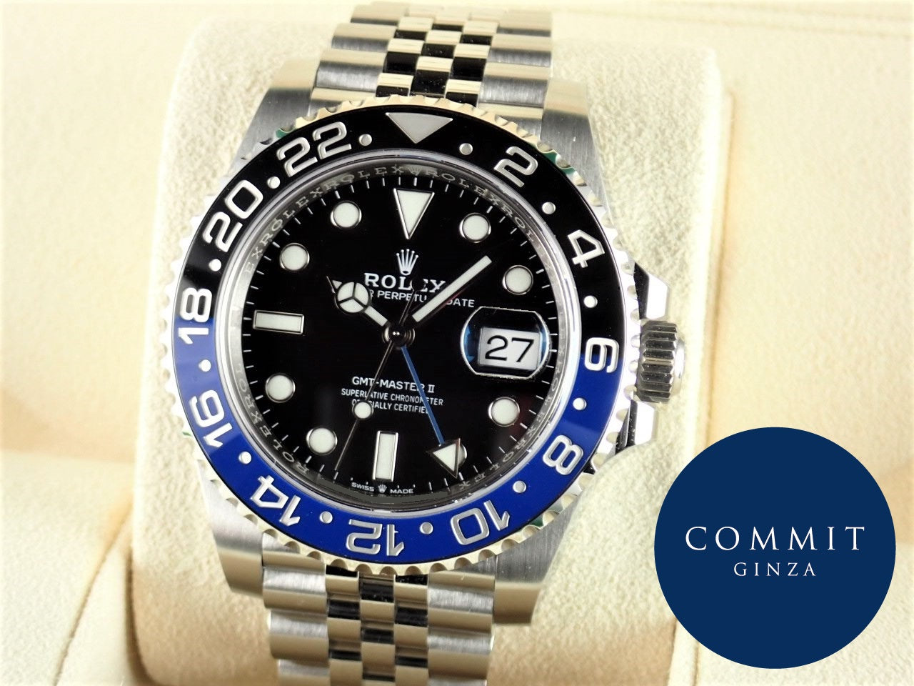 Rolex GMT Master II Blue and Black Bezel [Unused]