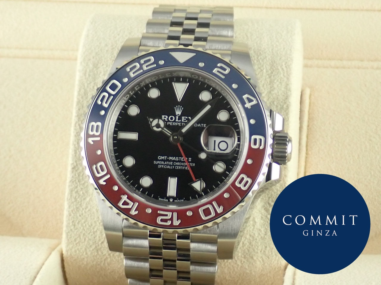 Rolex GMT Master II Red and Blue Bezel [Unused]