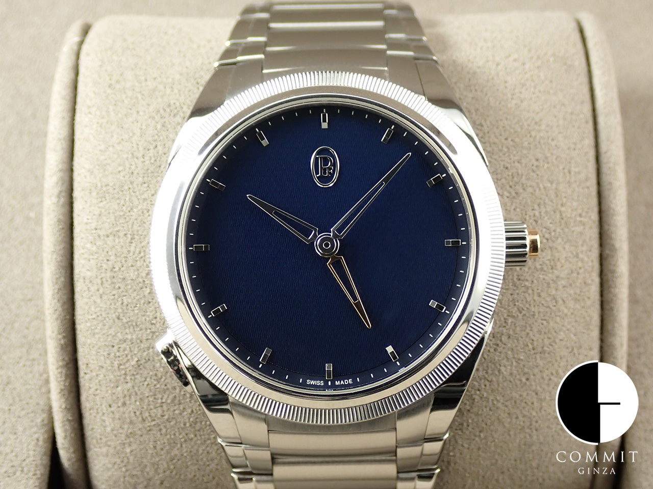 パルミジャーニフルリエ トンダ PF GMT ラトラパンテ PFC905-1020001-100182 ブルー 極美品 CZ660720 ...